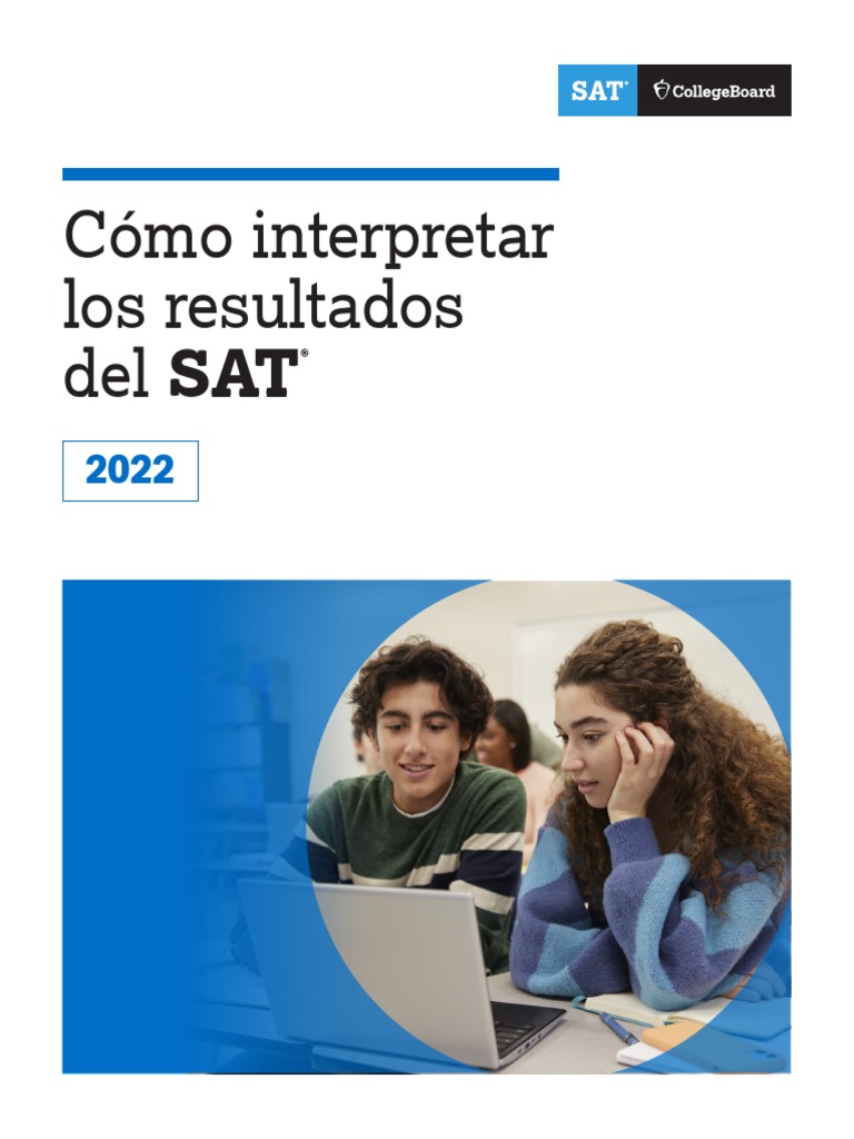 SAT en español | PDF | Se sentó | Escuelas