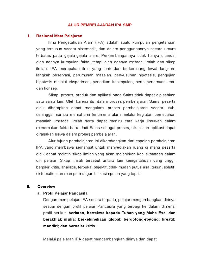 MGMP CP, TP, Atp Ipa - Nun | PDF | Ilmu Sosial
