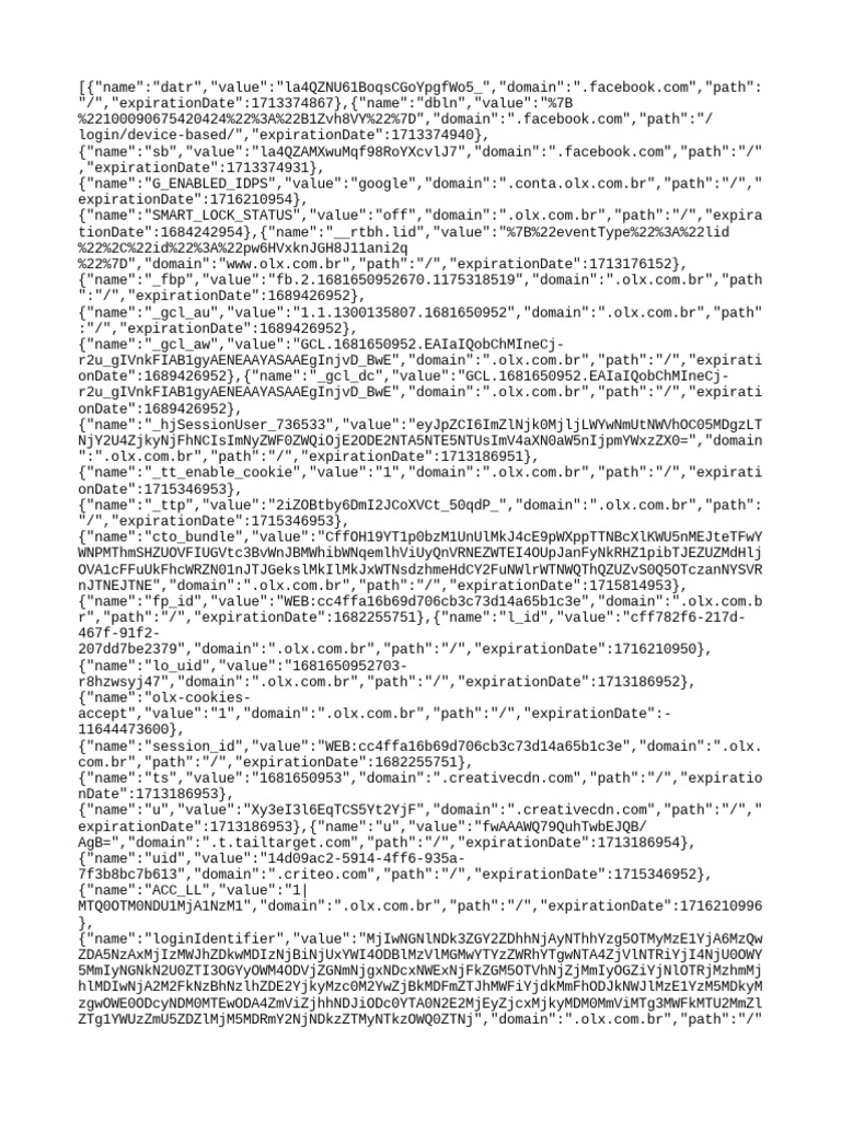 OLX Cookie Data Analysis | PDF | System Software | Computer Engineering