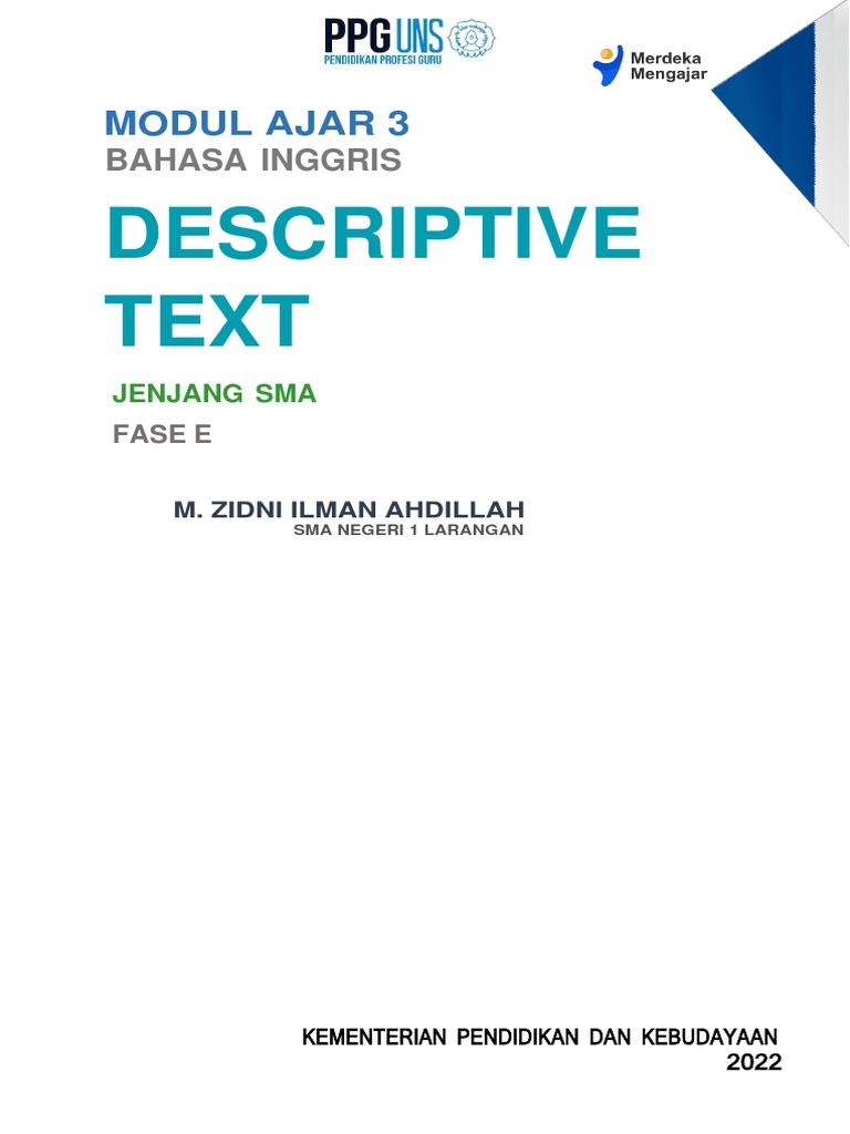 Descriptive Text | PDF