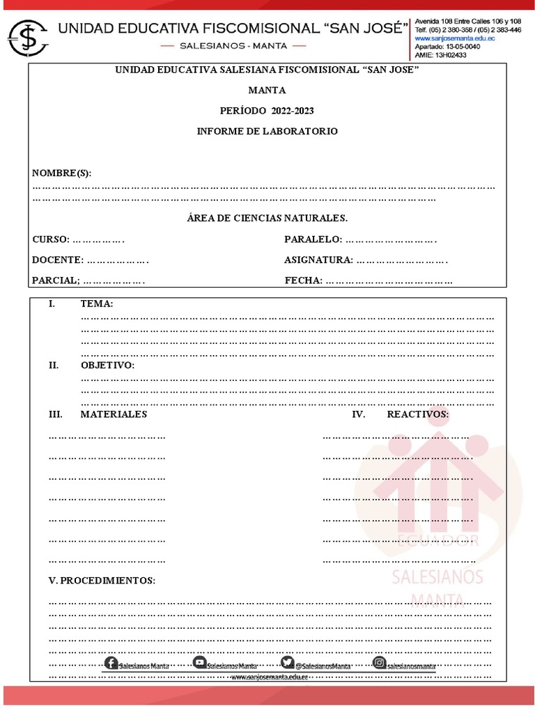 Formato de Práctica de Laboratorio 2022-2023 | PDF