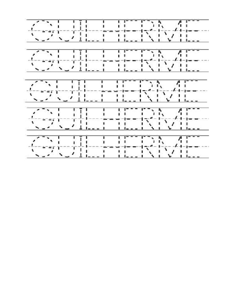 Nomes Pontilhados | PDF