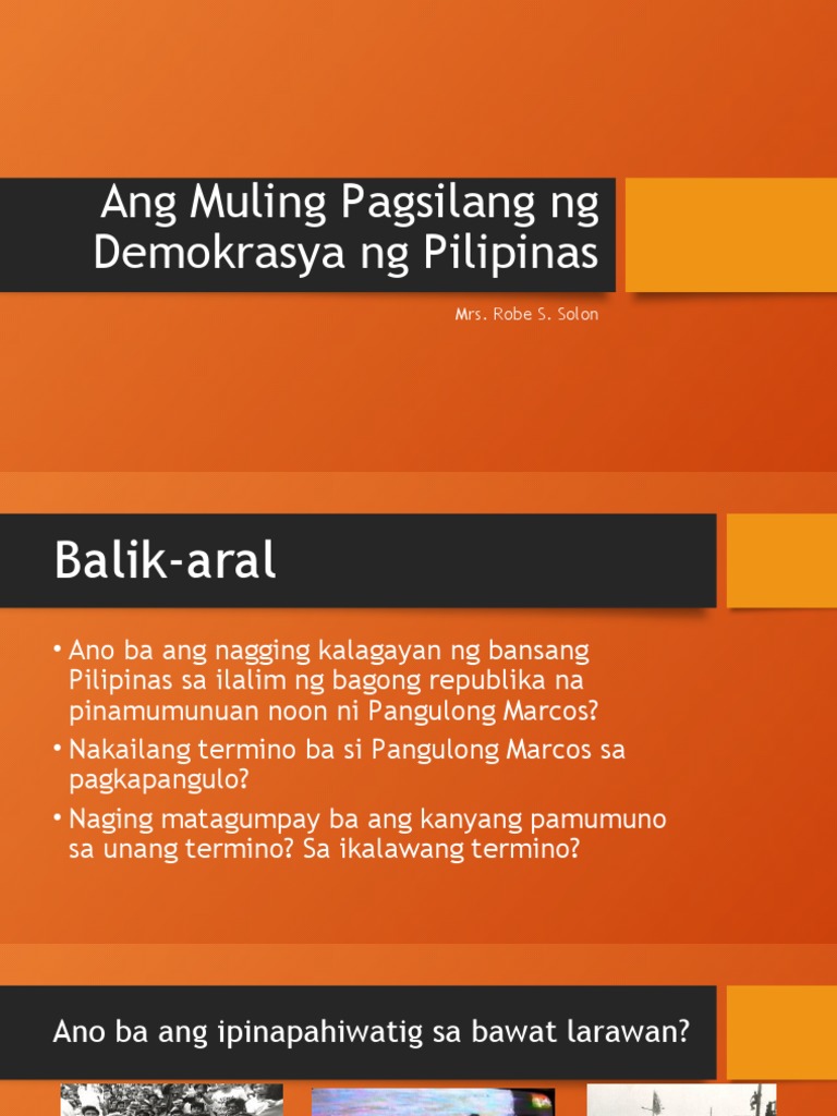 PowerPoint Presentation - AP6 - Q4 | PDF