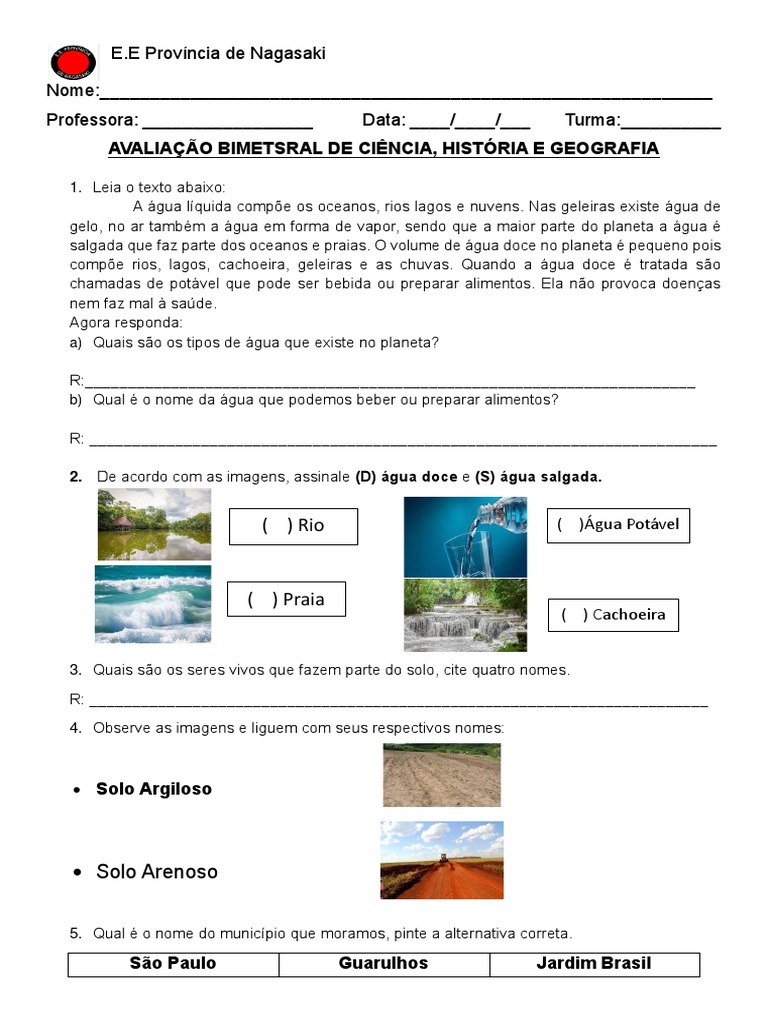 Aval - Bim. HCG 2bim | PDF