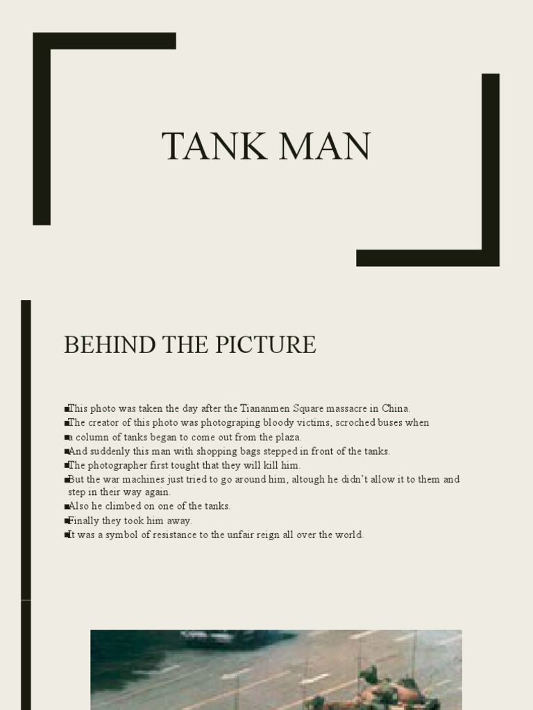 Tank Man | PDF