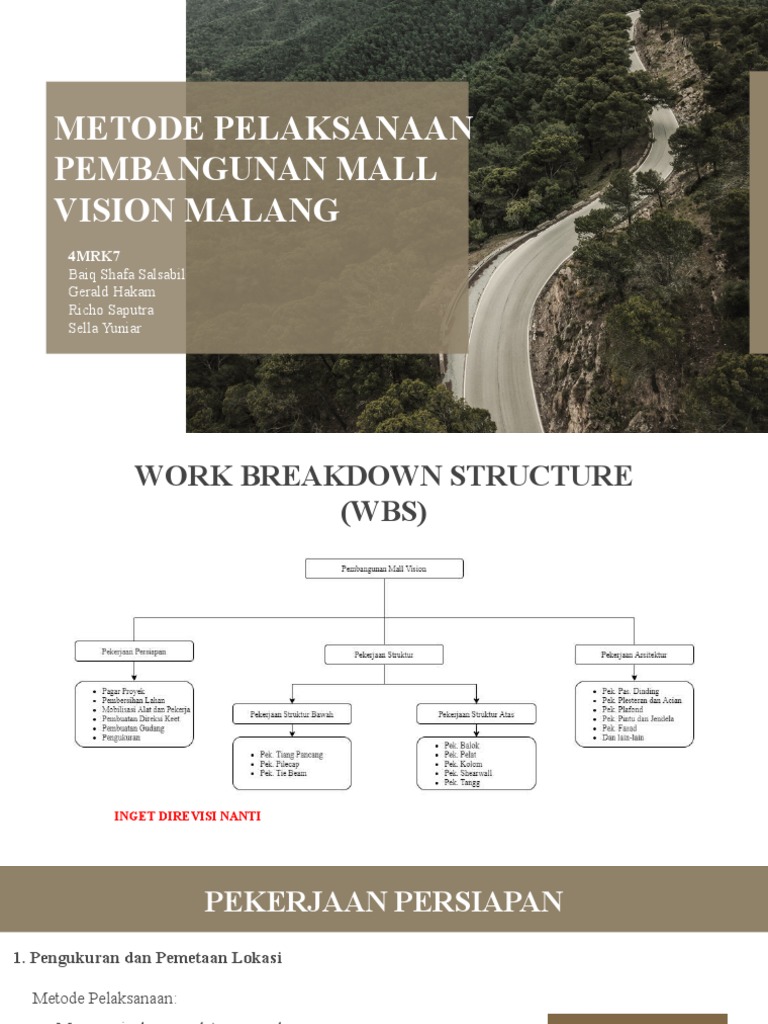 Metode Pembangunan Mall Vision Malang | PDF