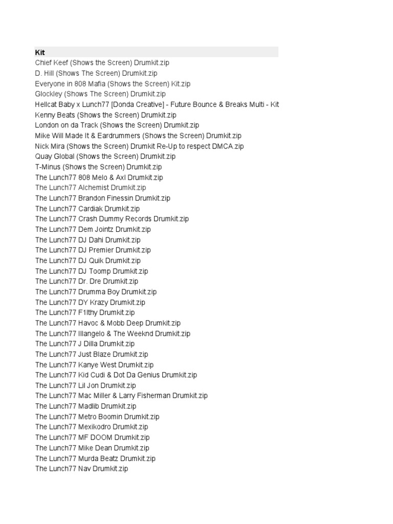 L77 - Download Link Database | PDF
