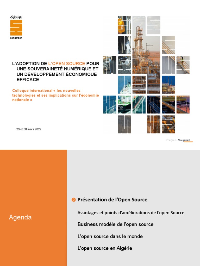 Présentation Open Source Final 4 | PDF | Open source | Logiciel gratuit