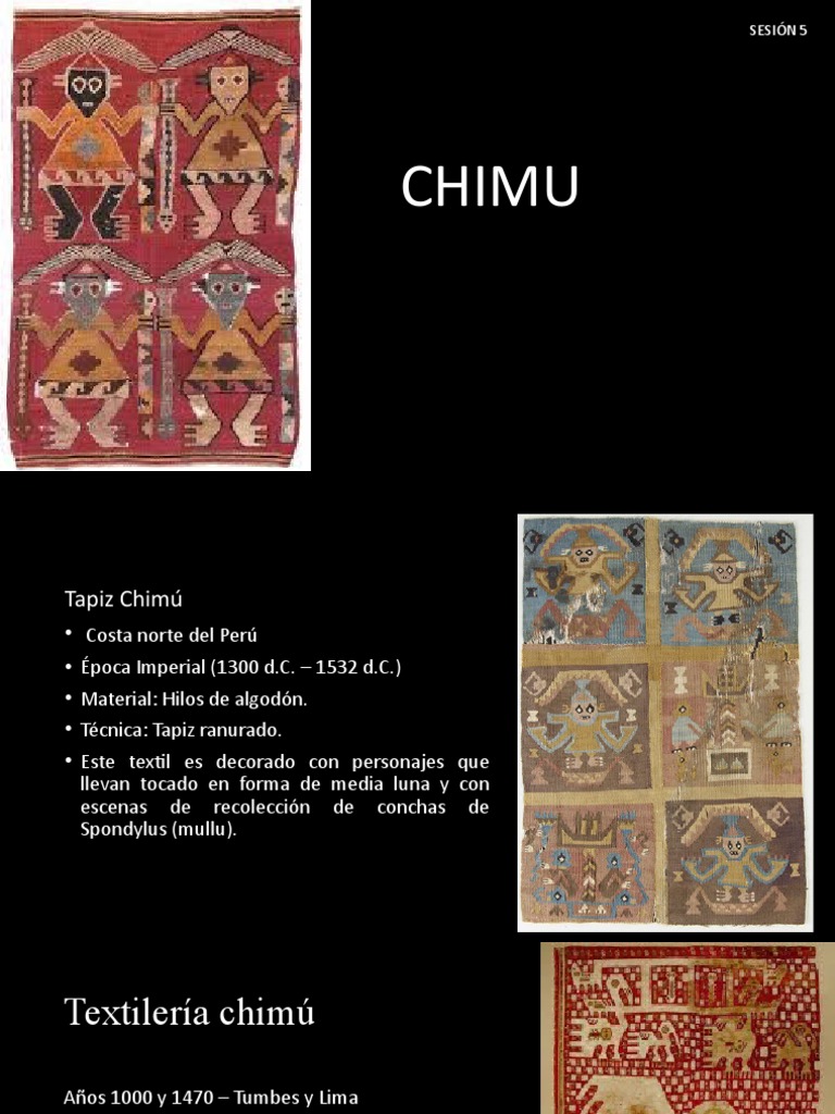 SESION 5 Historia de Los Textiles Peruanos | PDF | Telar | Ropa