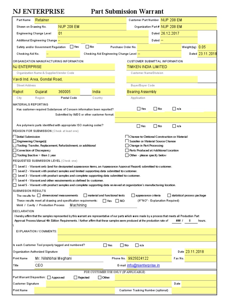 13 PSW | Download Free PDF | Procurement | Signature