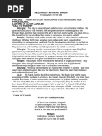 Uccp Liturgy | PDF | Jesus | Prayer