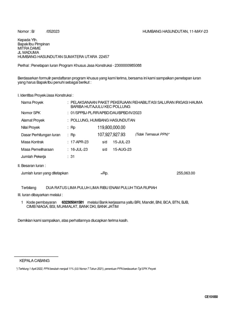 Pelaksanaan Paket Pekerjaan Rehabilitasi Saluran Irigasi Hauma Bariba ... Pelaksanaan Paket Pekerjaan Rehabilitasi Saluran Irigasi Hauma Bariba ...
