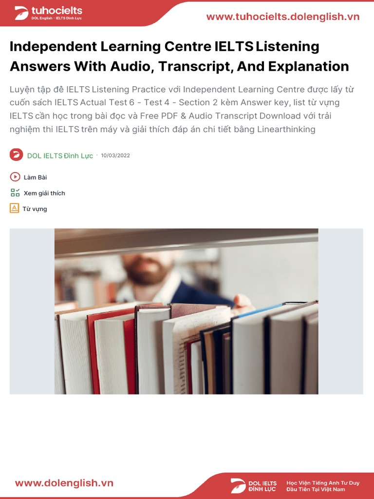 Independent Learning Centre | PDF | Libraries | International English ...