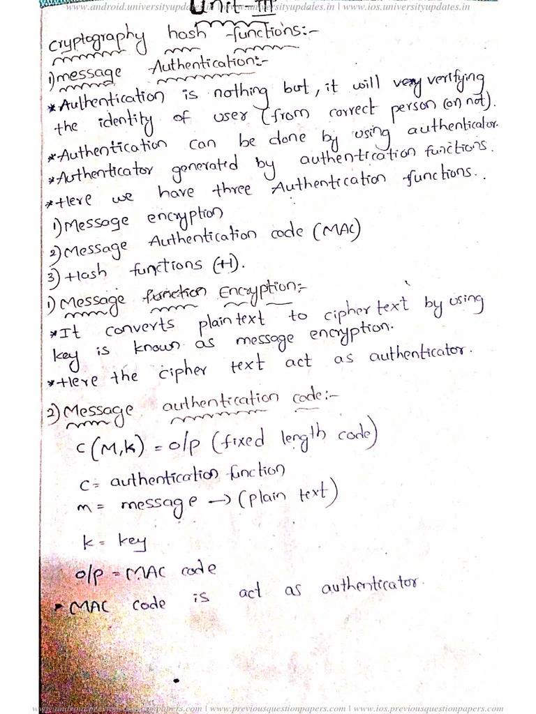Unit 3 Class Notes Pdf 