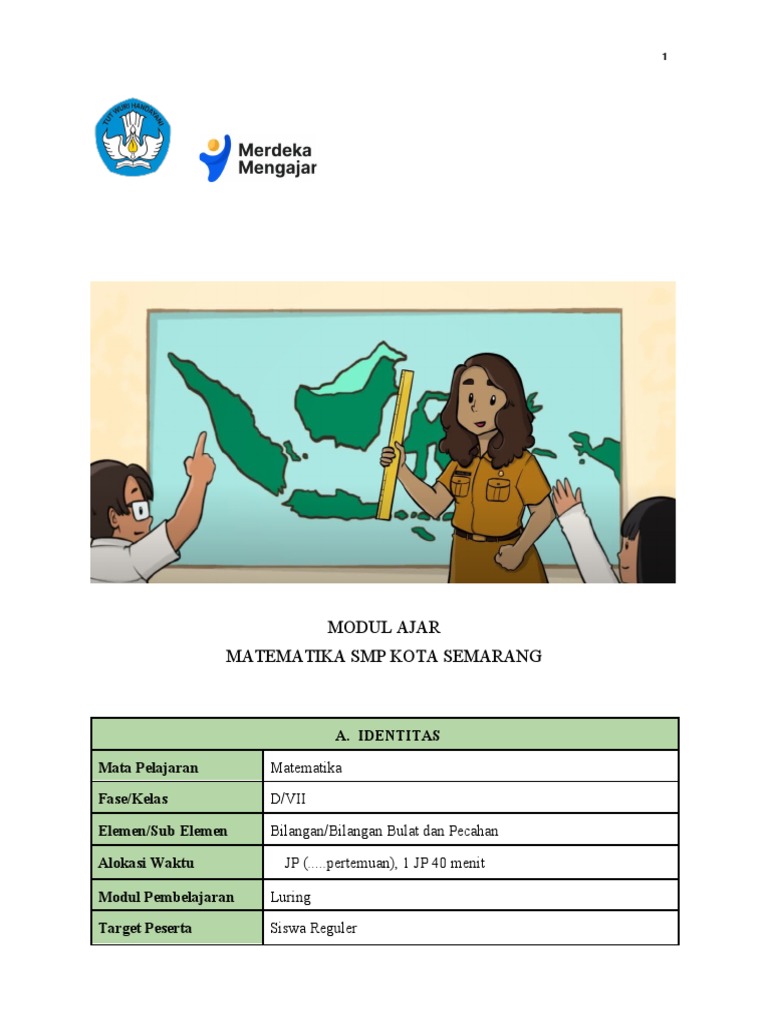 Modul Ajar Matematika - TP 3 | PDF