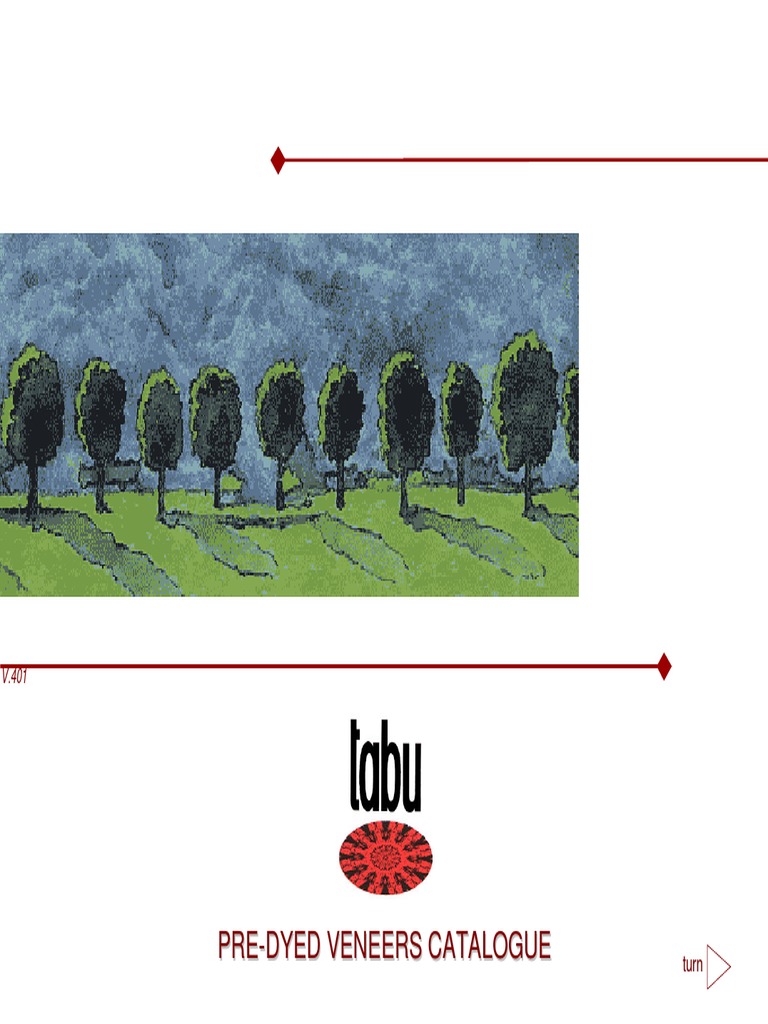 TABU Spa Pre Dyed Catalogue | PDF | Adhesive | Varnish