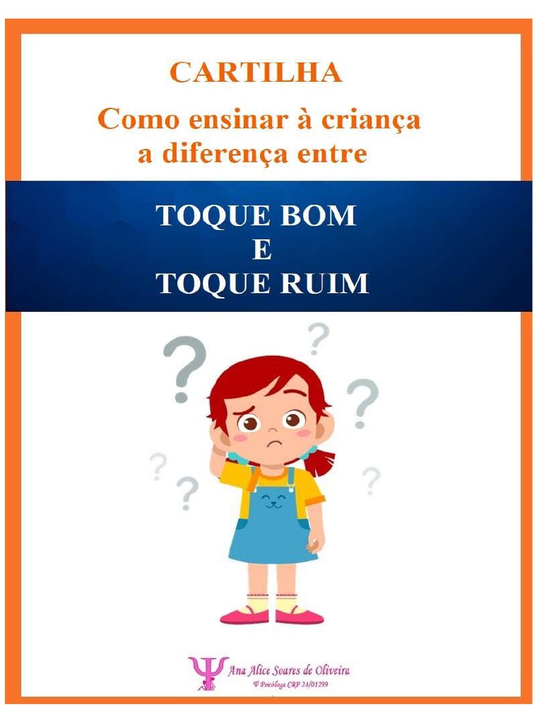 Cartilha Toque Bom e Toque Ruim Psi | PDF