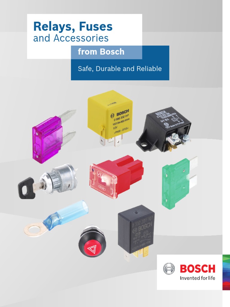 Relays, Fuses and Accessories | PDF