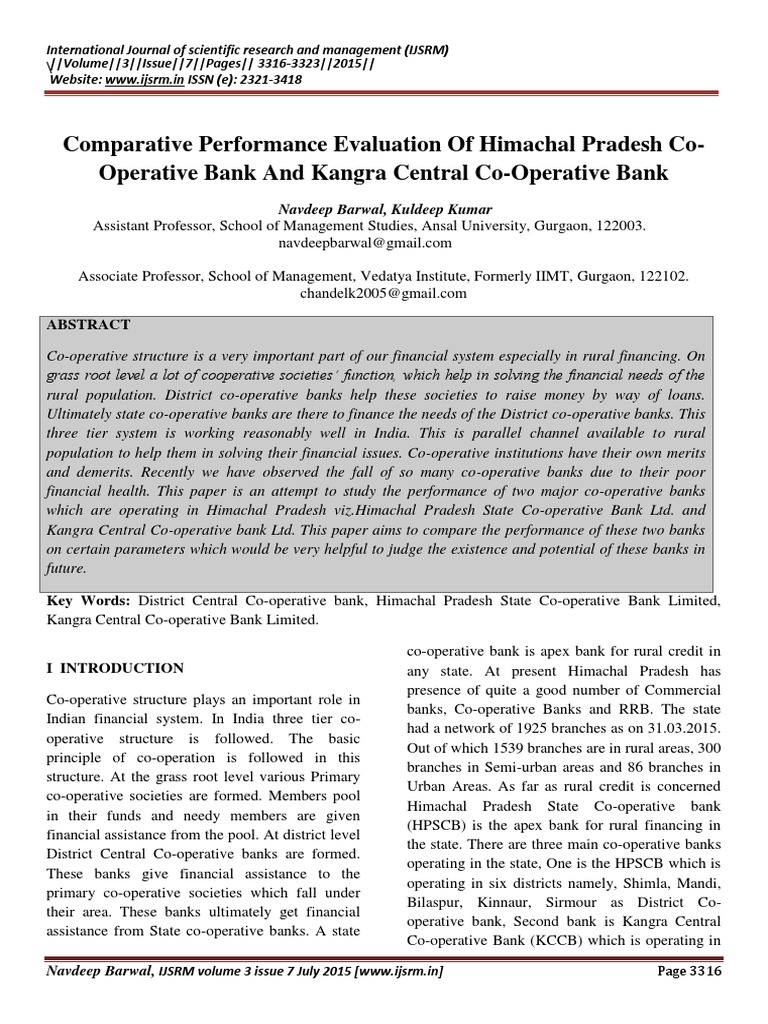 Comparative Performance Evaluation Of Hi Pdf