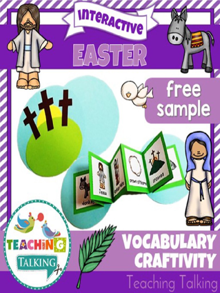 Easter Vocabulary Craftivity Freebie | PDF | Language Arts & Discipline ...