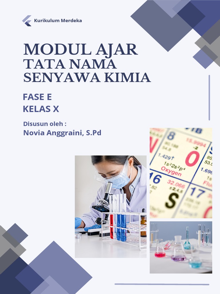 Modul Tata Nama Senyawa-Fase E | PDF