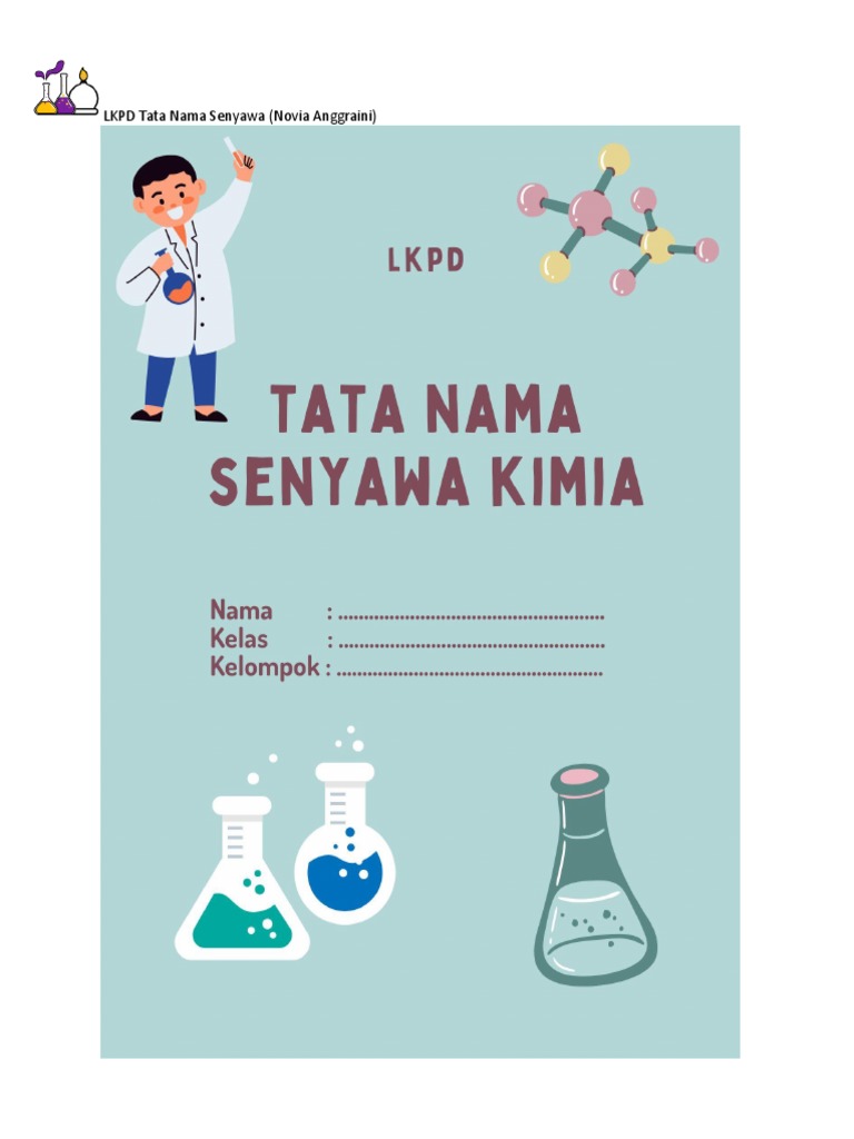LKPD Tata Nama Senyawa Kimia | PDF