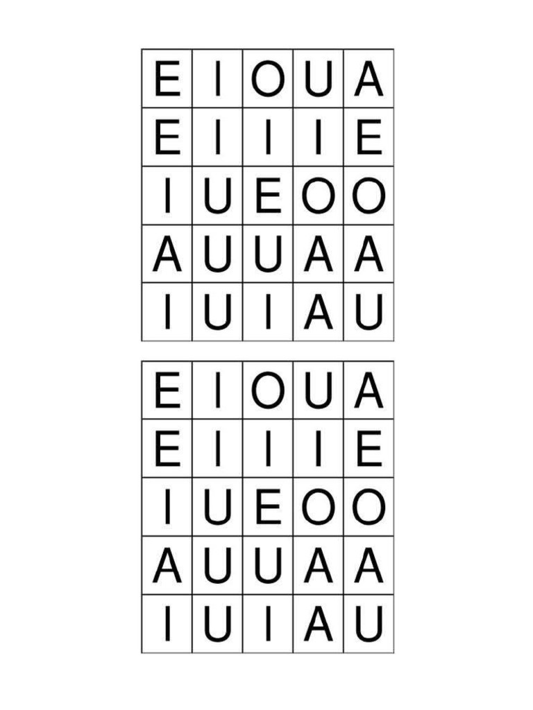 Recortar y Clasificar Vocales | PDF