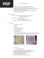 Lesson Plan-English 10-The Road Not Taken | PDF | Learning | Poetry