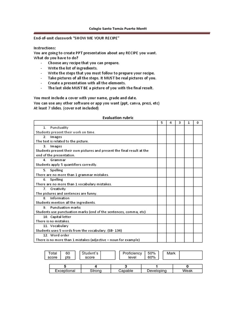 Unit 5 - Final Classwork 8th Grade | PDF