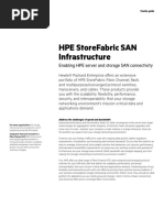 Data Sheet HPE Storage Fibre Channel Switch B-Series SN3600B | PDF ...