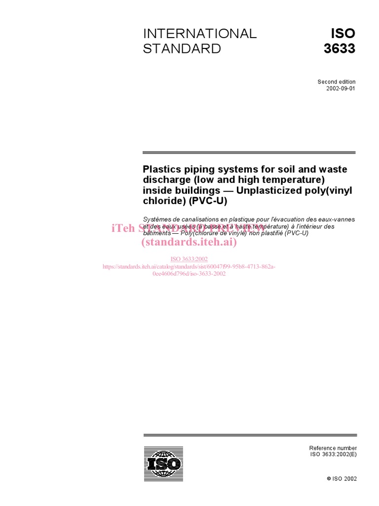 Iso 3633 2002 | PDF | International Organization For Standardization ...