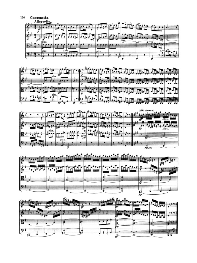 canzonetta score | PDF