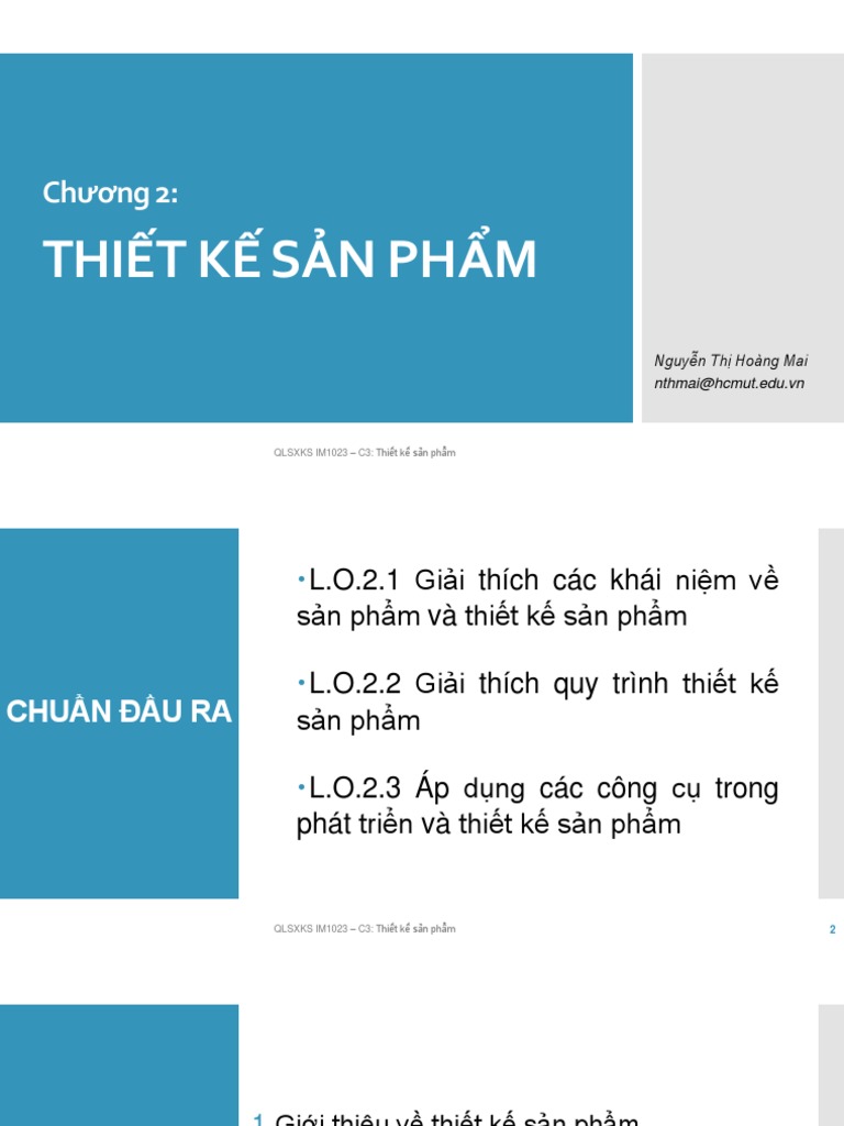 C3-Thiết kế sản phẩm | PDF