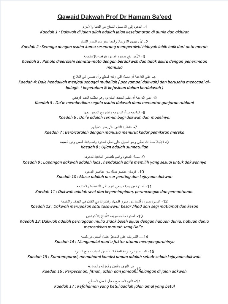 vdocuments.mx_qawaid-dakwah-prof-dr-hamam-saeed | PDF