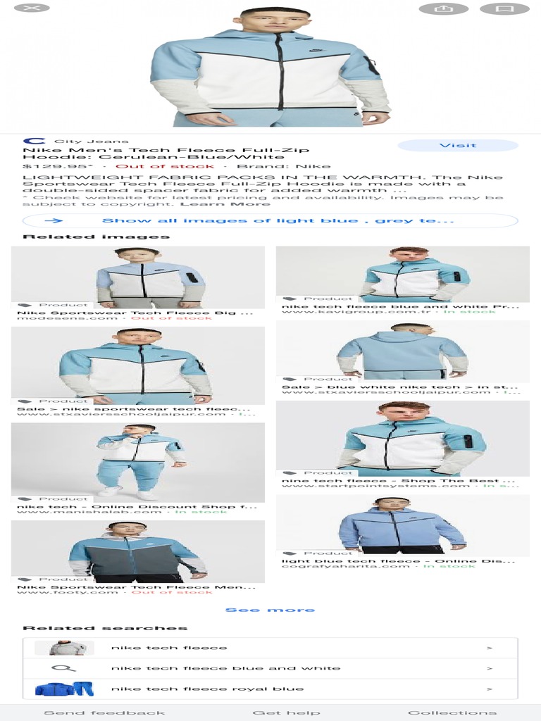 Light Blue, Grey Tech Fleece - Google Search | PDF | Clothing | Fashion
