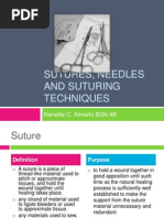 Ethicon Suture Chart | PDF | Surgical Suture | Surgery