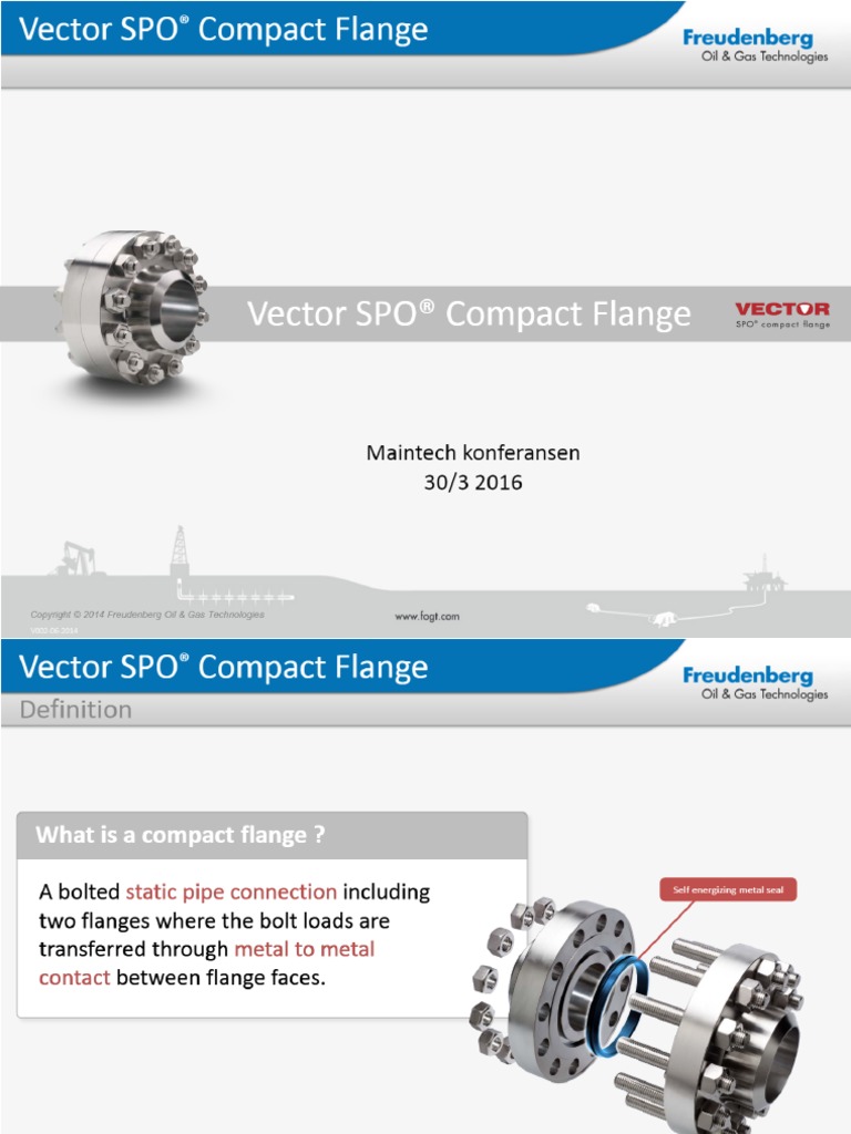 Vector SPO Compact Flange - PDF Free Download | PDF