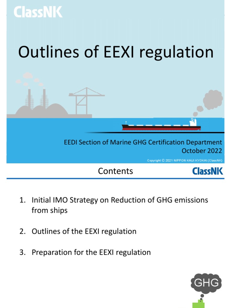 EEXI Explained NK | PDF | Marine Propulsion | Ships