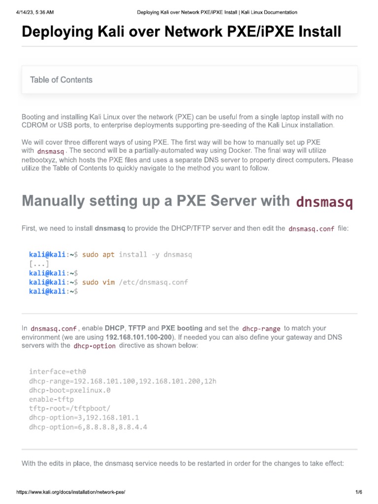 Kali Part 3 Network | PDF