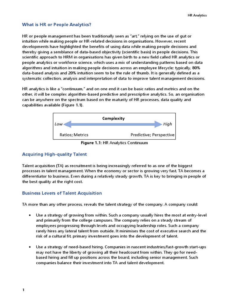 Abridged HR Analytics - Book - 2020 | PDF | Turnover (Employment ...