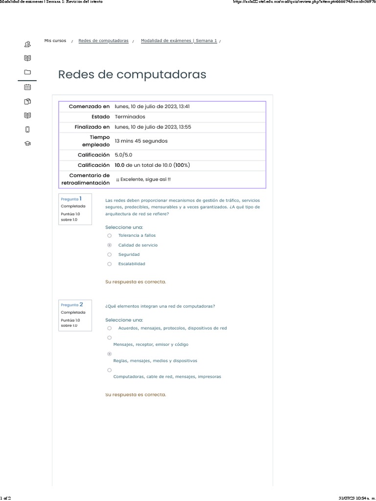 Redes de Computadoras S1 | PDF