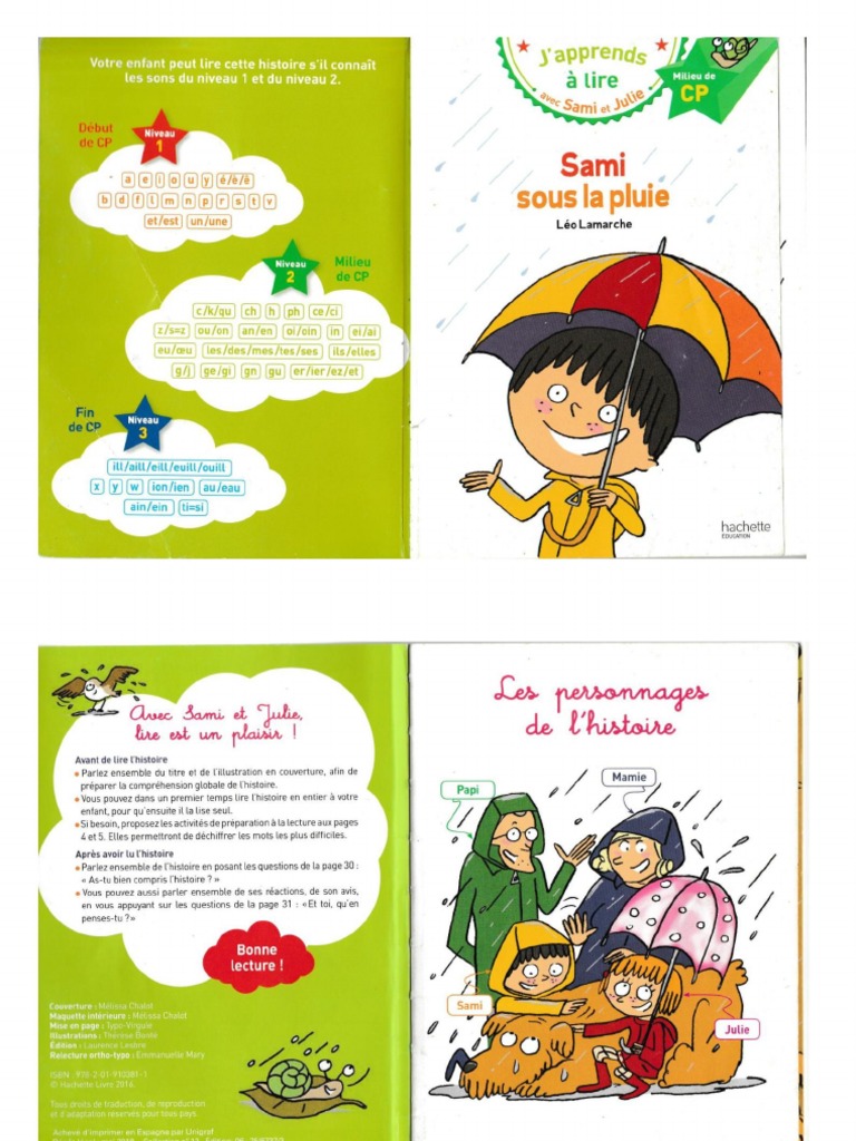 Sami Et Julie - Sami Sous La Pluie | PDF