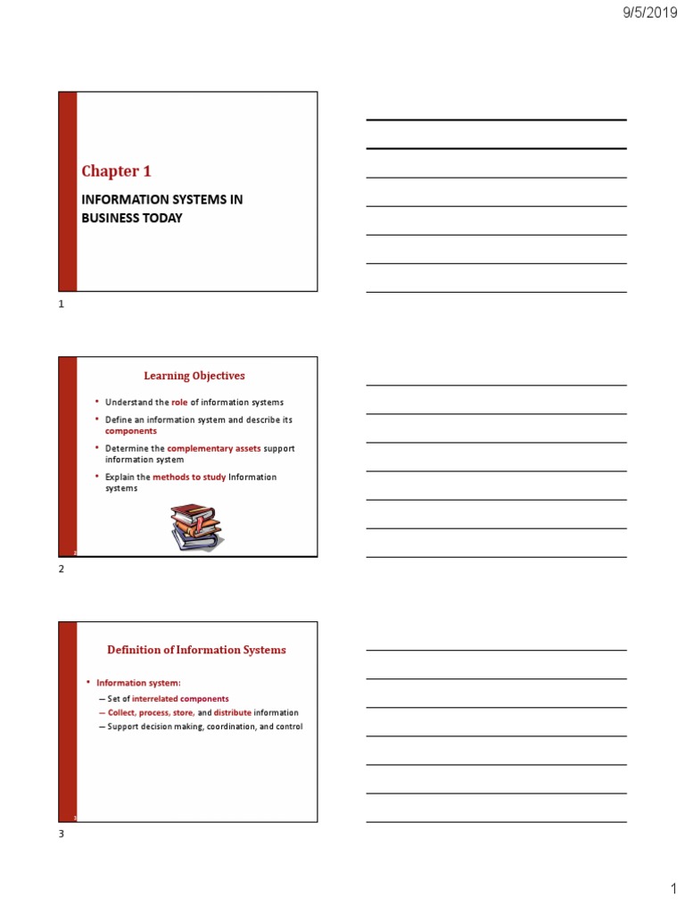 Chap 1 - Slides MIS | PDF | Information System | Information