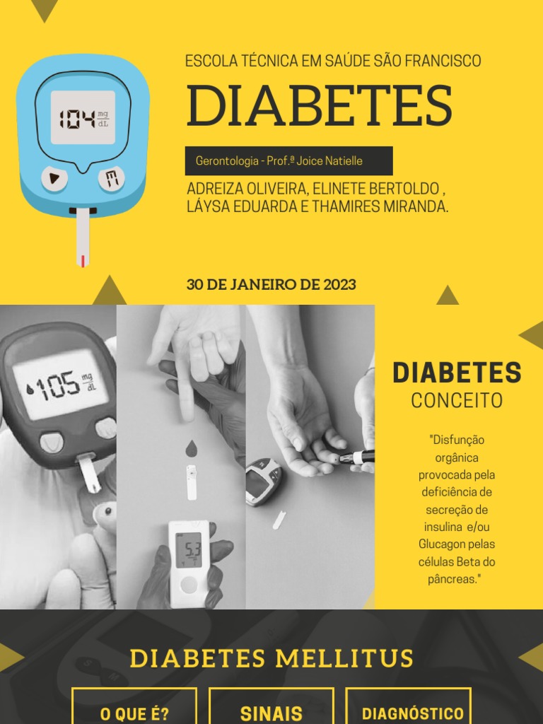 Diabetes - Slide | PDF