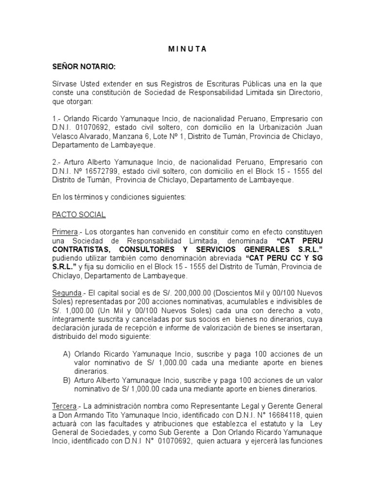 MINUTA | PDF | Bancos | Cheque