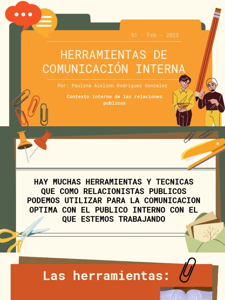 Presentacion de Las Herramientas de La Comunicacion Interna Imagenes ...