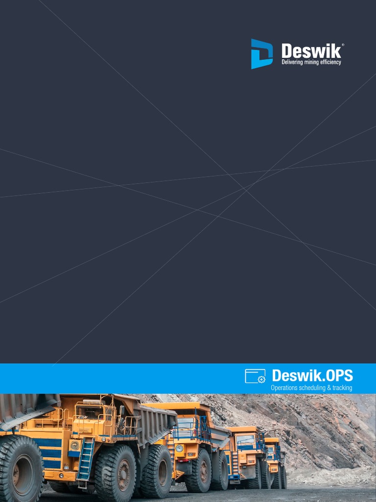 Dokumen - Tips Deswik Open Pit Drill Blast Fast Efficient Drill and Blast Design For Surface ...