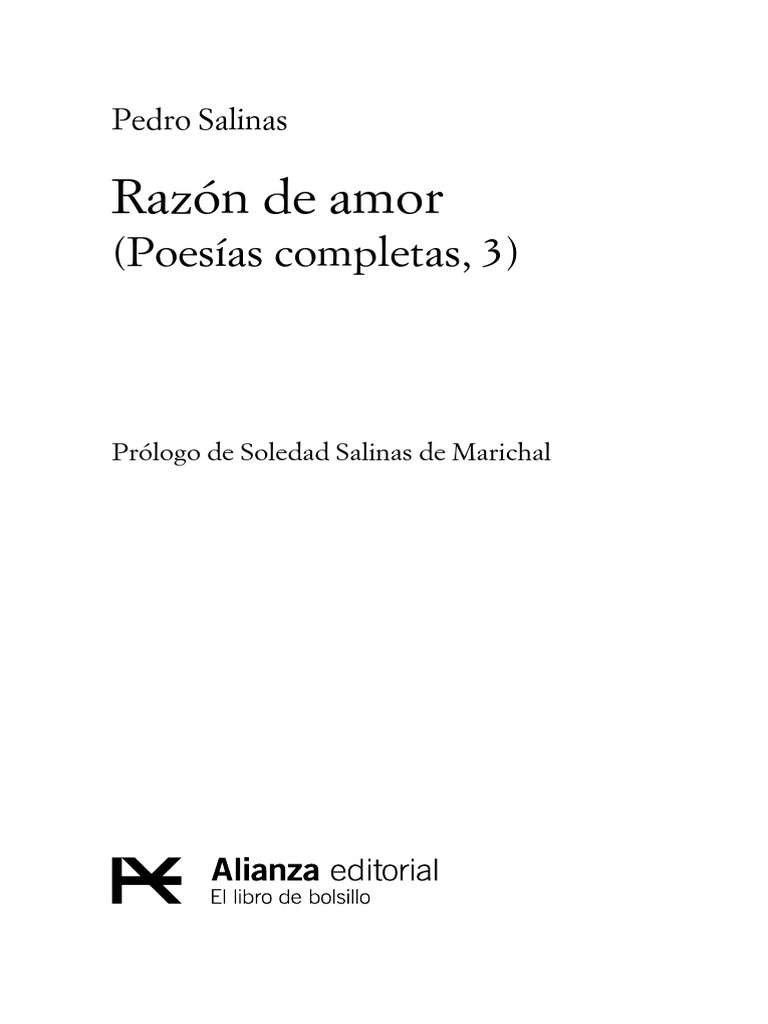 Razon de Amor | PDF