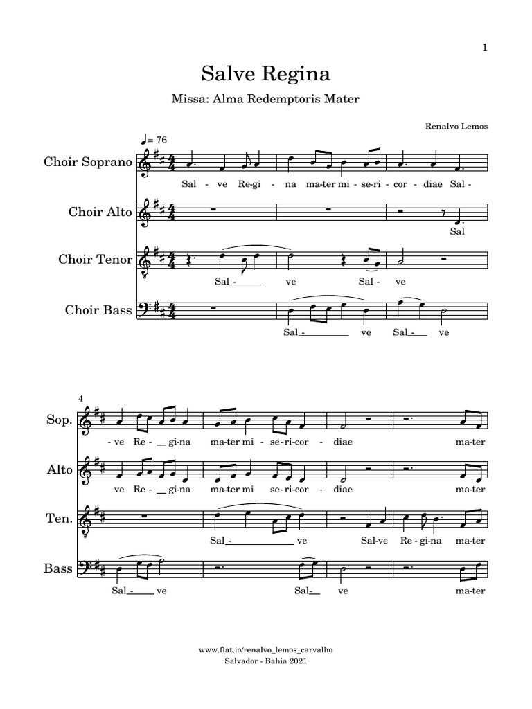 Salve Regina | PDF
