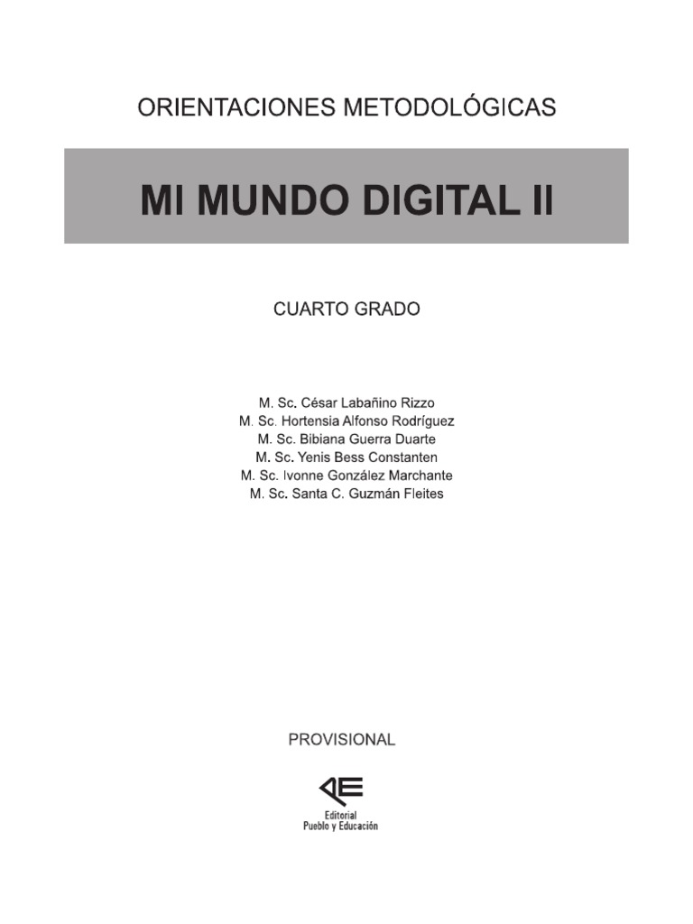 7exp028 Omi Mundo Digitaliii 4to XX | PDF | Archivo de computadora ...